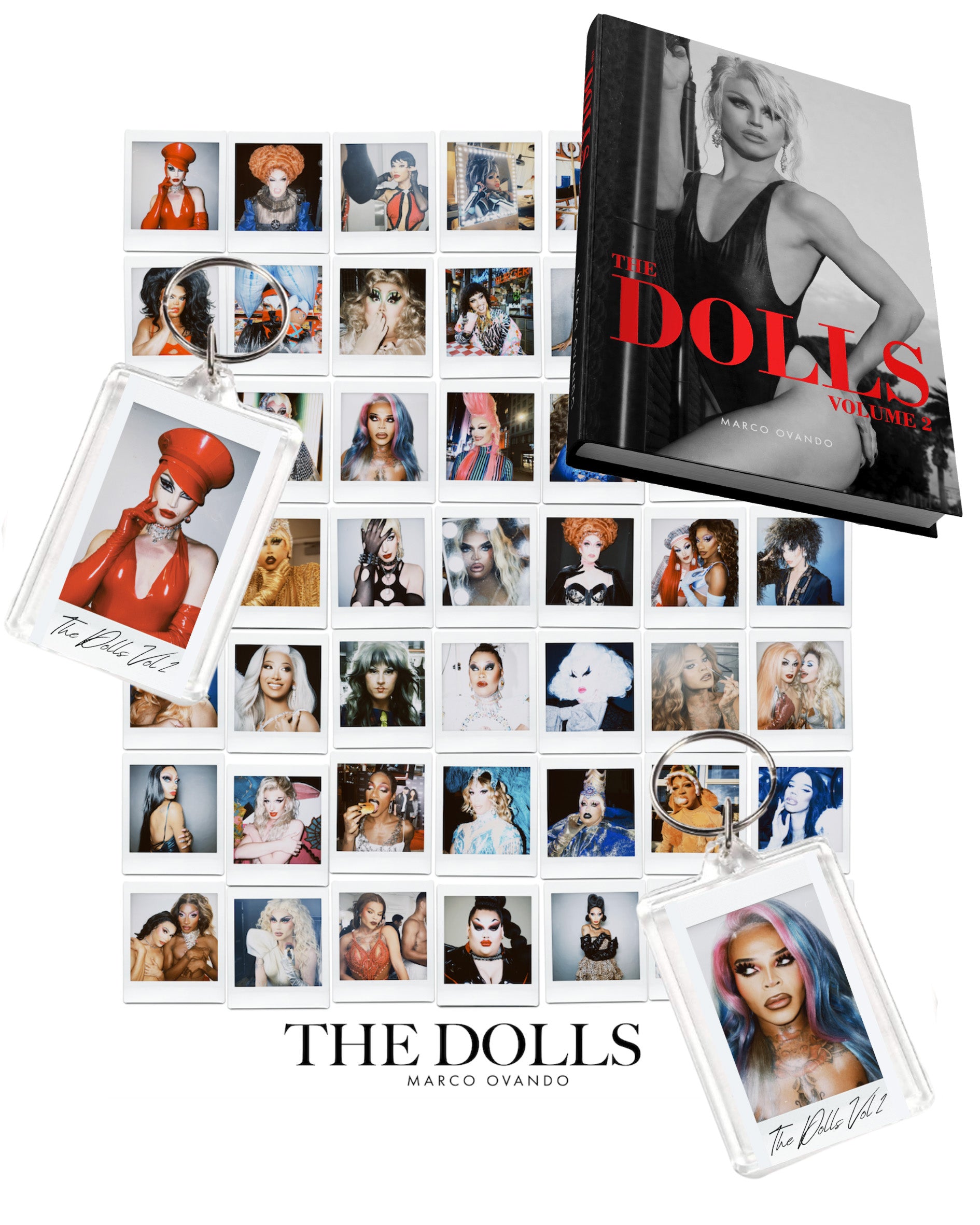 The Dolls Book: Volume 2 "THE DOLLS VOL. 2" Keychain + Print Bundle – Voss Management