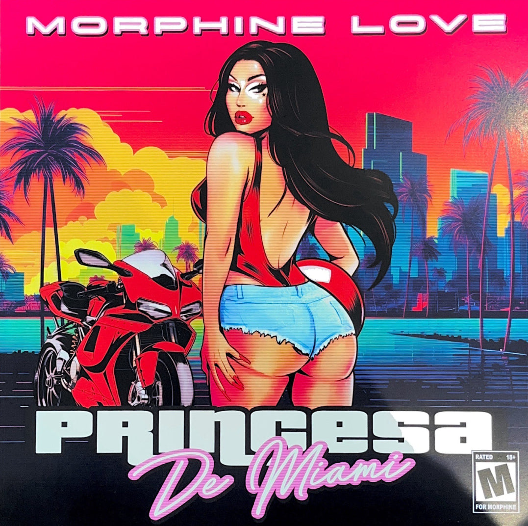 Morphine Love Dion: Princesa De Miami Unsigned Print – Voss Management